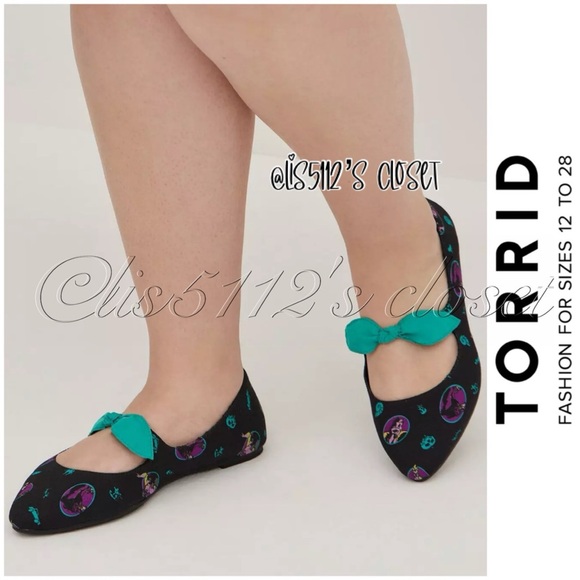 torrid | Shoes | Torrid X Disney Villains Mary Jane Flats 2 Ww Wide ...